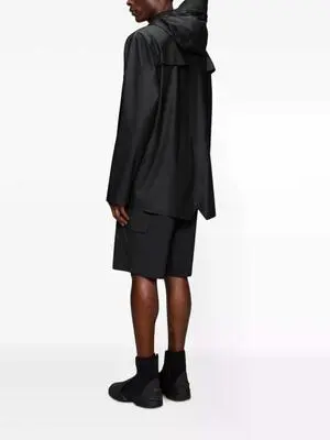 Rains Hooded Press-stud Jacket