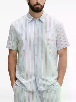 Lacoste Vertical-stripe Cotton Shirt