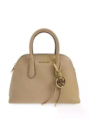 Michael Kors Medium Freddie Grained Leather Tote Bag - Neutrals