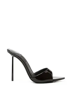 LE SILLA Bella Pointed-toe Leather Heeled Sandals - Brown