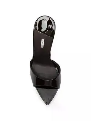 LE SILLA Bella Pointed-toe Leather Heeled Sandals