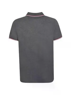 Moncler Logo-patch Tipped Polo Shirt