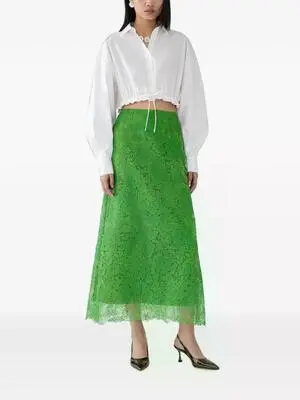 Carolina Herrera Cropped Drawstring Shirt