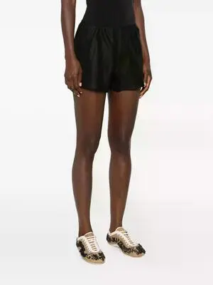 DÔEN Loren Linen Shorts - Black