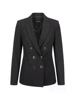 Pinko Alexia Double-breasted Blazer - Black