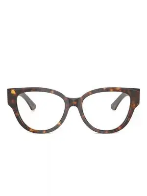 Burberry Tortoiseshell Cat-eye Glasses - Brown