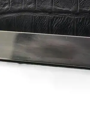 Saint Laurent 2010s Croc-embossed Clutch Bag
