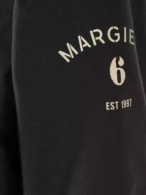 MAISON MARGIELA Logo-print Single-breasted Jacket