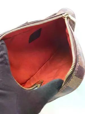 LOUIS VUITTON 2002 Geronimos Damier Ebene Belt Bag