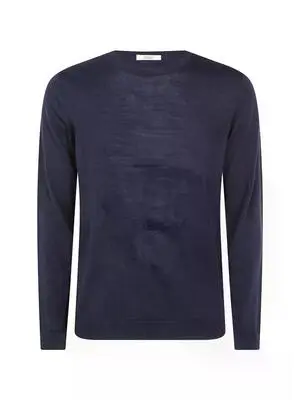 NUUR Round-neck Sweater - Blue