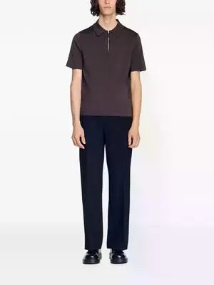 Sandro Zip-fastening Polo Shirt