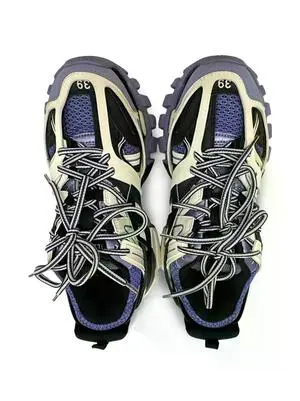 Balenciaga Track Lace-up Fastening Sneakers - Neutrals