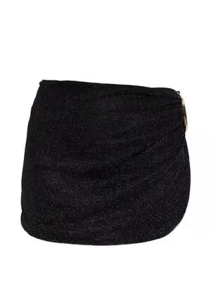 Oseree Lumière Spiral Wrap-style Pareo - Black