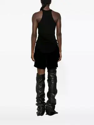 Rick Owens Ribbed Curved-hem Tank Top
