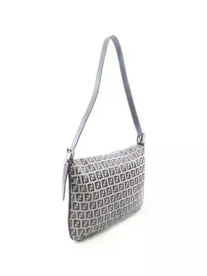 Fendi 2000s Zucchino Mamma Baguette Shoulder Bag