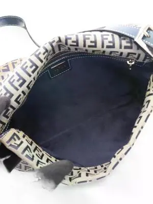 Fendi 2000s Zucchino Mamma Baguette Shoulder Bag