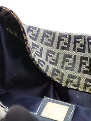 Fendi 2000s Zucchino Mamma Baguette Shoulder Bag