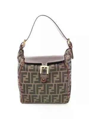 Fendi 2000s Zucca Tote Bag - Brown