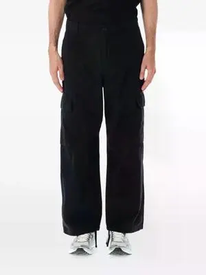 Carhartt Work In Progress Kade Logo-patch Cargo Pants - Black
