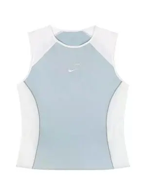 Nike Shox Logo-embroidered Tank Top - Blue