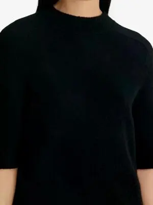 Loulou De Saison Ruth Stand-collar Cashmere Jumper