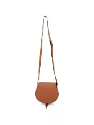 Chloé Small Marcie Saddle Cross Body Bag - Brown