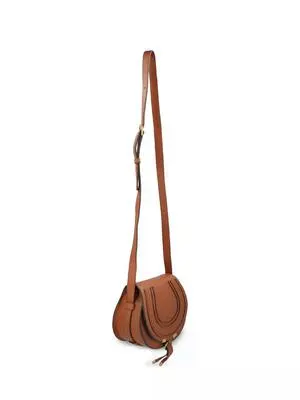 Chloé Small Marcie Saddle Cross Body Bag - Brown