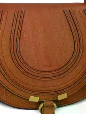 Chloé Small Marcie Saddle Cross Body Bag - Brown