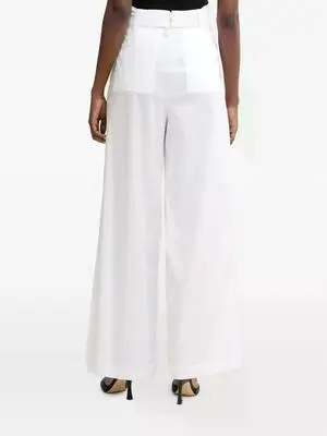 TWINSET Pleated Wide-leg Trousers