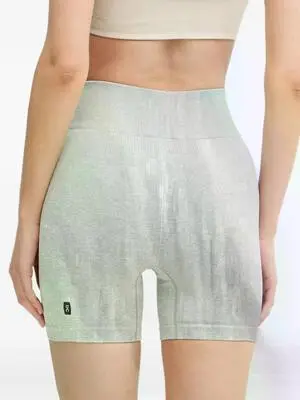 On Ribbed-knit High Wasted Shorts