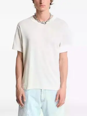 Y3 Logo-print Short-sleeve T-shirt - White