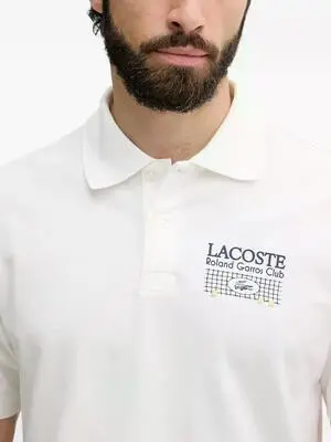 Lacoste Roland-garros Logo-print Polo Shirt