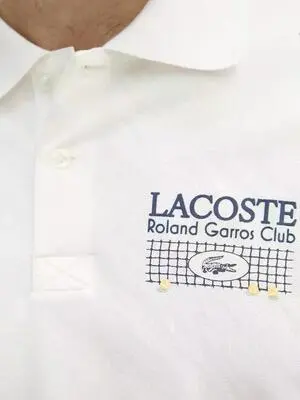 Lacoste Roland-garros Logo-print Polo Shirt