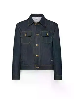 Thom Browne Selvedge Backstrap Denim Jacket