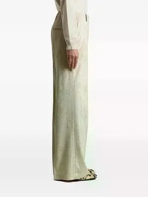 Peserico Pleat-detail Corduroy Trousers - Neutrals