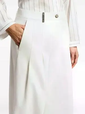 Peserico Pleated Wide Leg Trousers