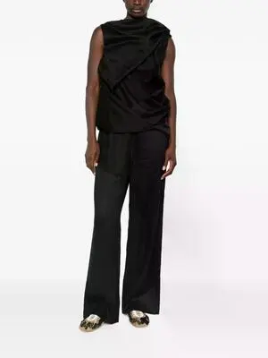 DÔEN Lavon Wide-leg Linen Trousers
