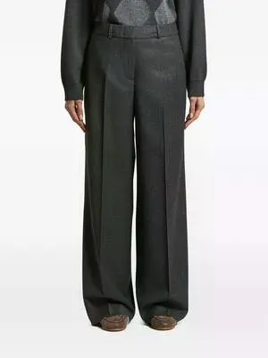 Peserico Pressed-crease Trousers - Grey