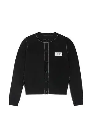 MAISON MARGIELA Button-front Wool Blend Knit Cardigan