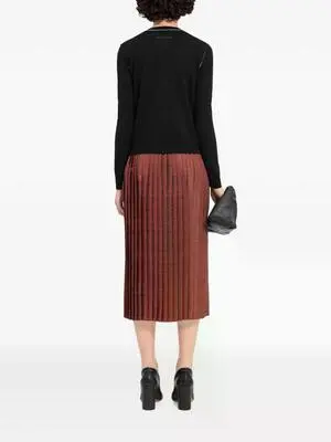 MAISON MARGIELA Button-front Wool Blend Knit Cardigan