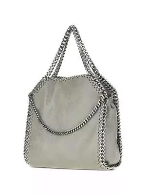 Stella McCartney Falabella Mini Chain-trim Tote Bag - Grey