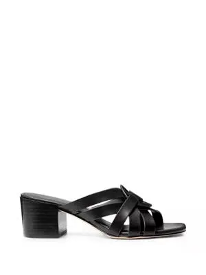Michael Kors Erika Logo-plaque Sandals - Black