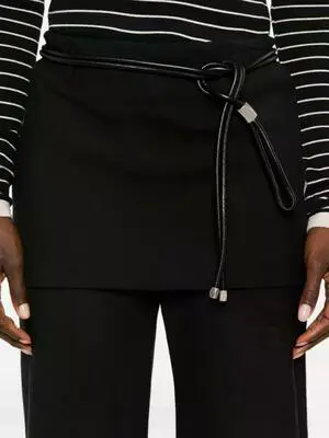 Enza Costa Twill Apron-style Trousers
