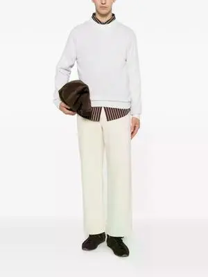 Sandro Ribbed-trim Cashmere Sweater