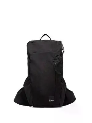 JACK WOLFSKIN Waimea Logo-patch Backpack - Black