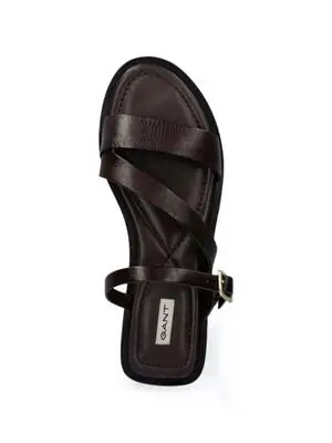 Gant Buckle-fastening Leather Sandals