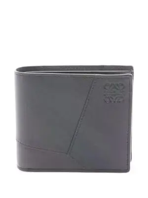 Loewe Puzzle Bifold Wallet - Black