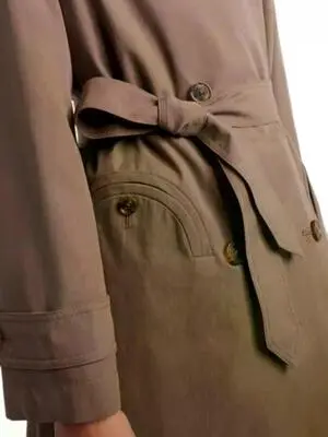 BLAZÉ MILANO Double-breasted Belted Trench Coat