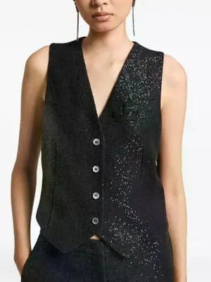 Peserico Sequin-embellished Waistcoat
