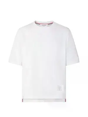 Thom Browne 4-bar Jersey T-shirt - White